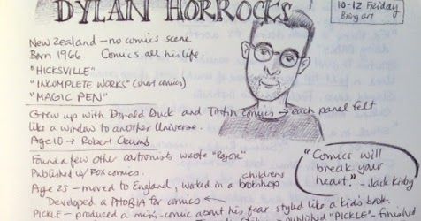 Glyphs & Glitches: Visiting Artist - Dylan Horrocks