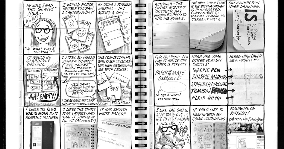 BEEZ in the Belfry: Quo Vadis Journal (Comic!) Review